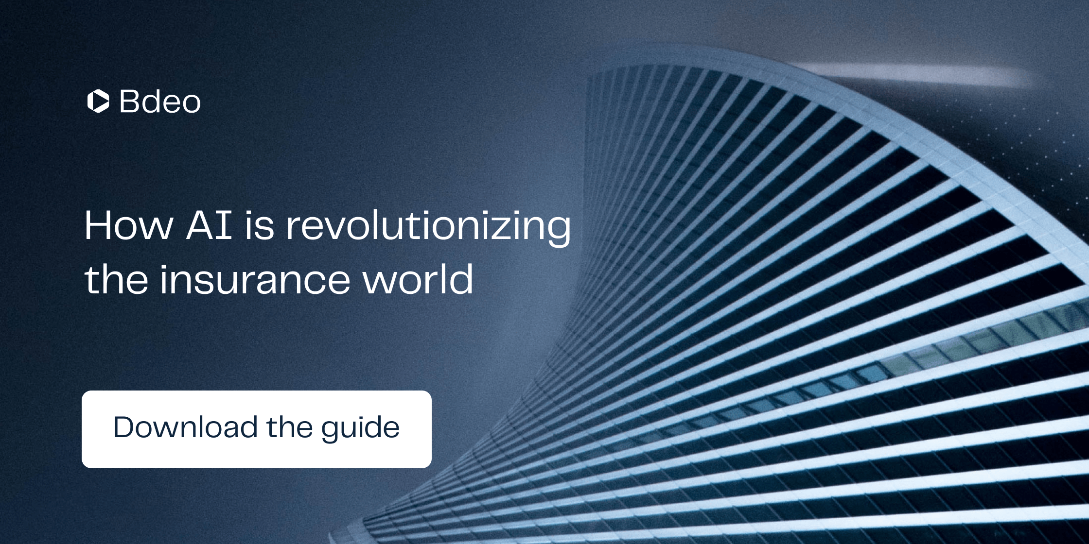 Bdeo - How AI is revolutionizing the insurance world - EN