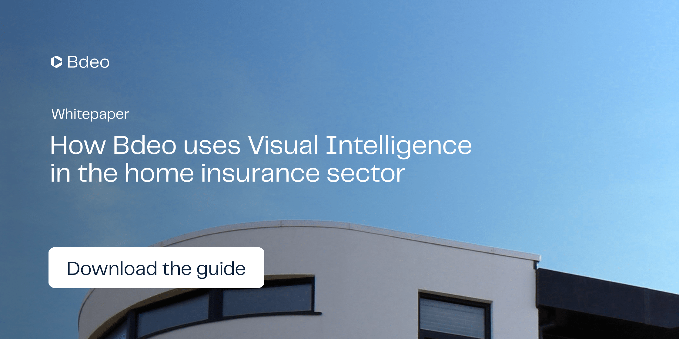 Bdeo - Intelligence artificielle et gestion de l'assurance habitation - FR